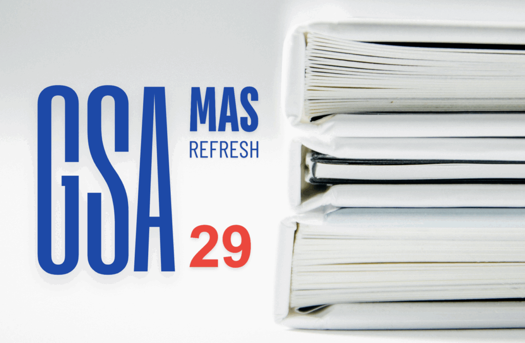 GSA MAS Refresh #29 with Maureen Meyer - Global Services